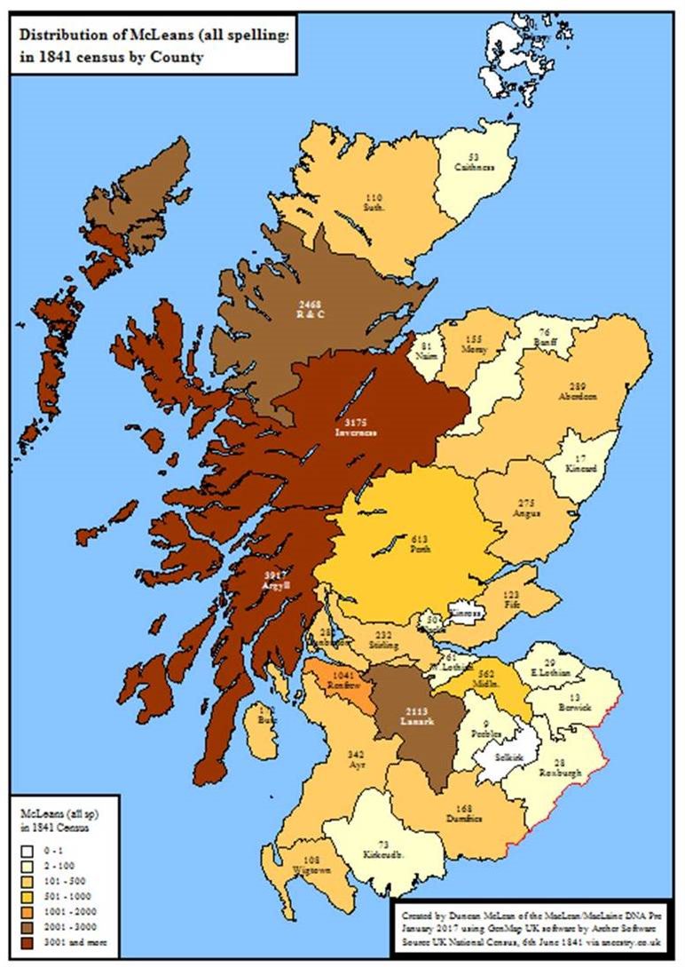 MacLean / MacLaine - Activity Feed | FamilyTreeDNA